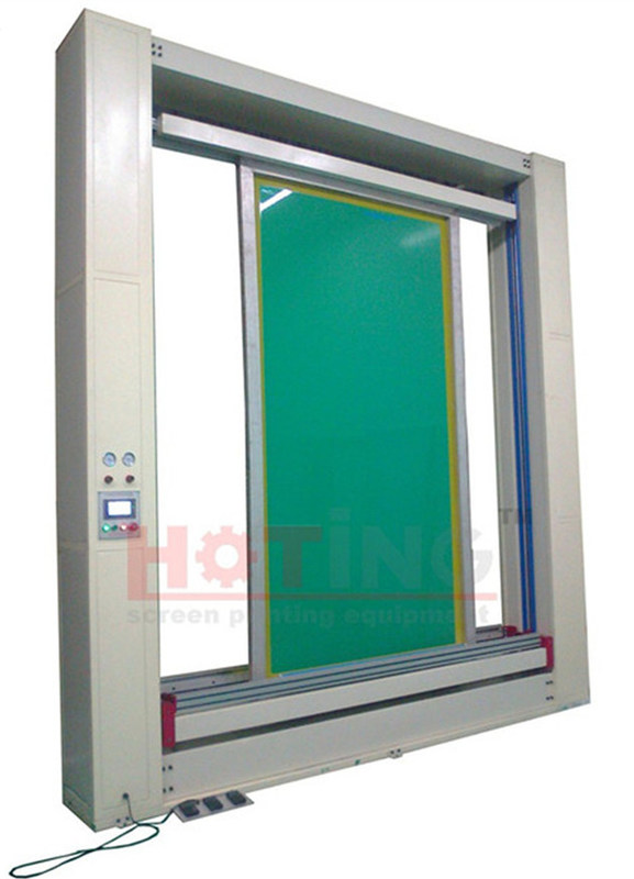 Large size automatic screen coater, auto coating emulsion on machine ...
