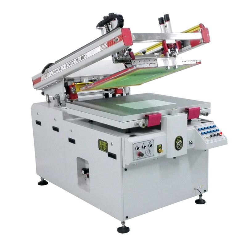 Clam shell screen printing machine, semi auto screen screen printer ...