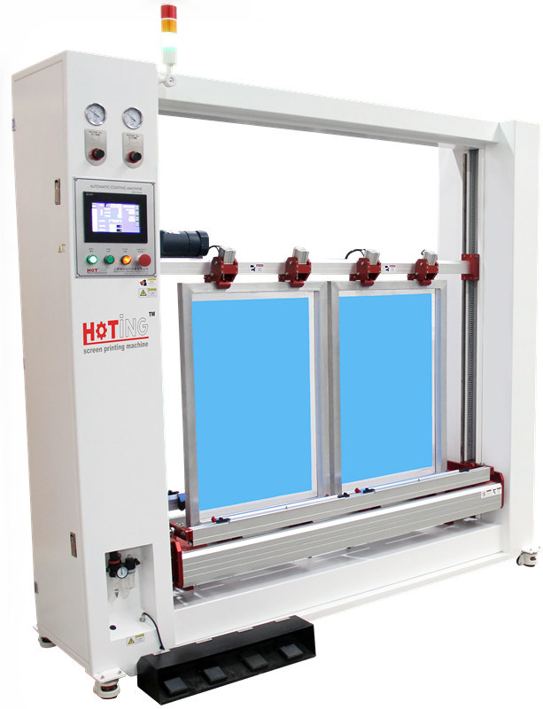 Automatic emulsion coating machine, auto dual screen coating machine ...
